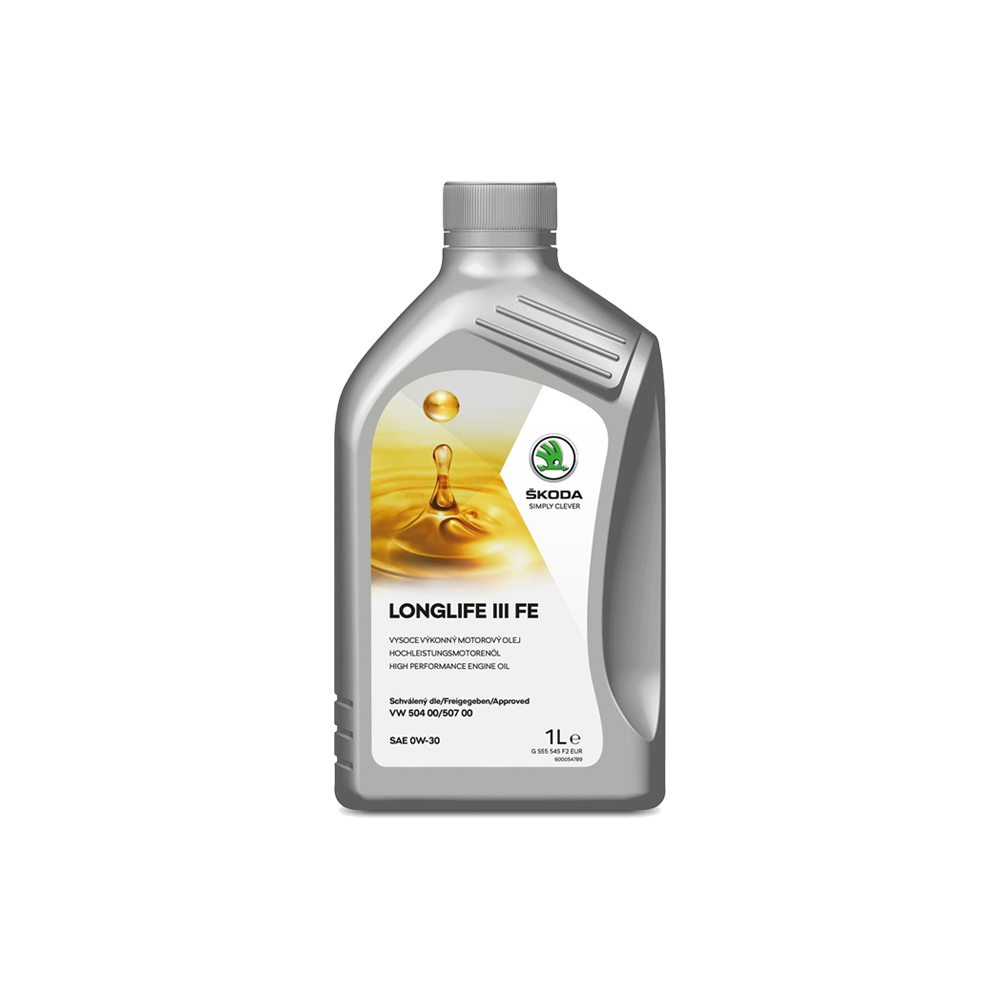 VAG Longlife III 0W-30 G S55 545 F2 (Skoda logo) 1L | Optimal.bg